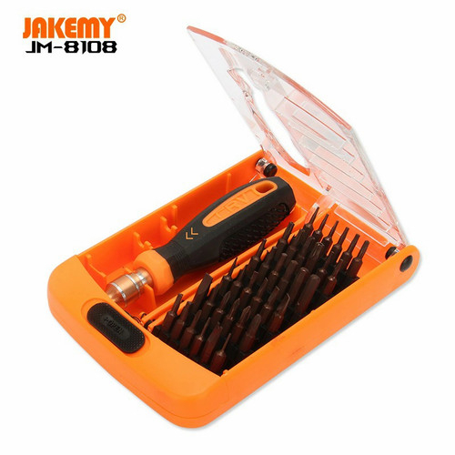 Jual Jakemy JM-8108 37 in 1 Obeng Set Lengkap | Shopee Indonesia