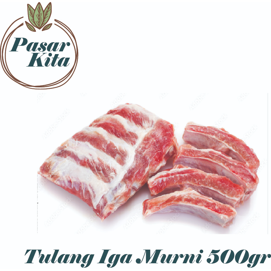Jual IGA BABI SUPER MURNI TANPA TULANG BELAKANG - PORK RIBS | OLAHAN ...