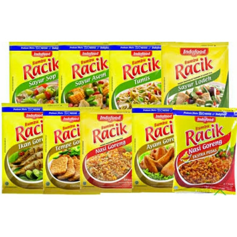 Jual Bumbu Racik Indofood Ayam Goreng / Tempe / Ikan / Sayur Sop / Nasi ...