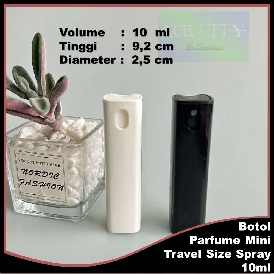 Jual Botol Parfume Mini Travel Size Spray 10ml Model Bulat Bergengsi ...