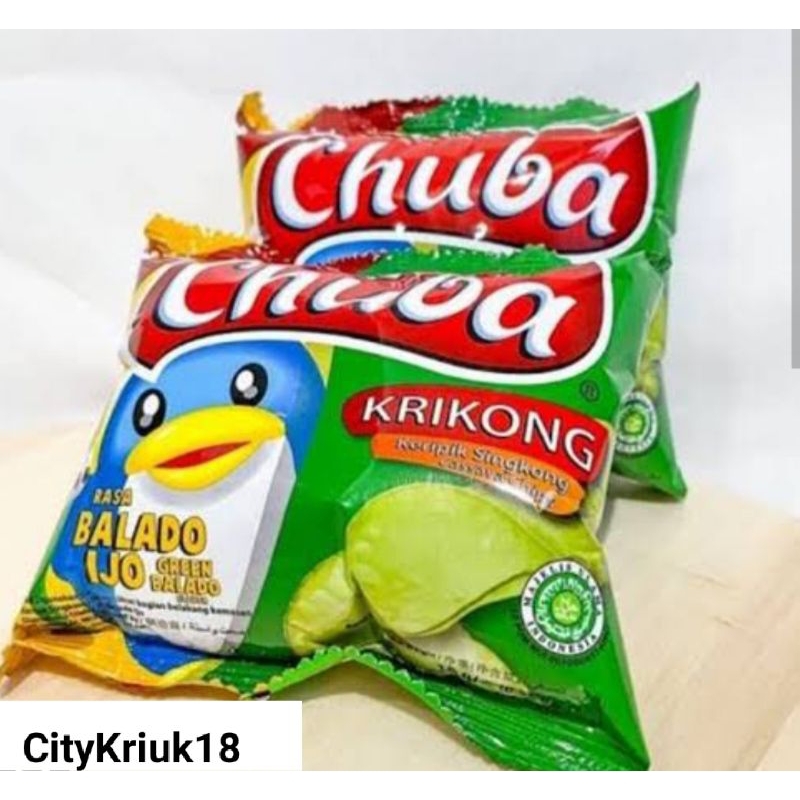 Jual Ciki Snack Chuba Balado Ijo 20Pcs | Shopee Indonesia