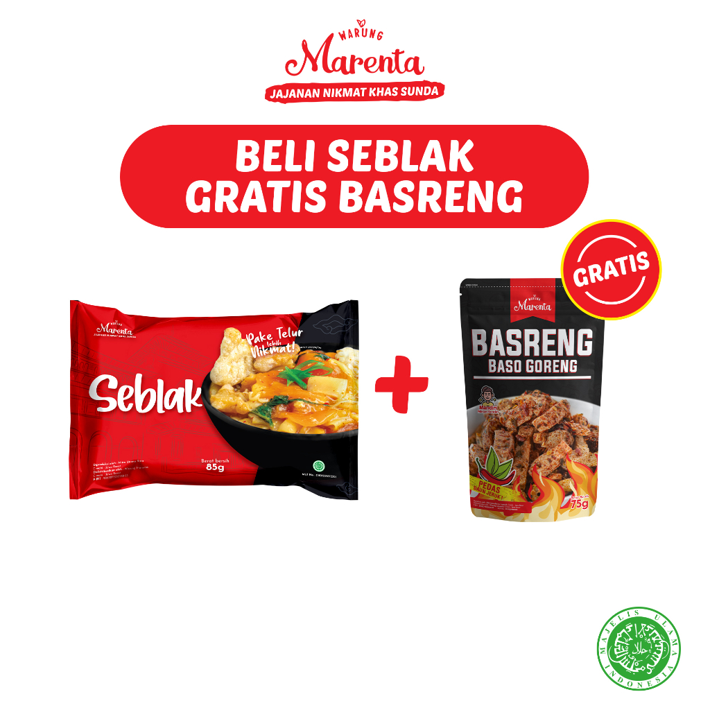 Jual Warung Marenta Paket Seblak Instan Bandung + [ GRATIS BASRENG DAUN ...