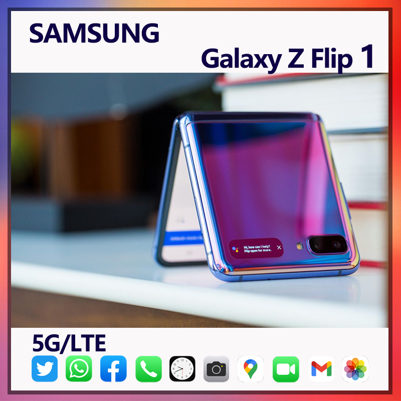 Jual Samsung Galaxy Z Flip1 4G 256GB SECOND Original 100% Mulus Fullset ...