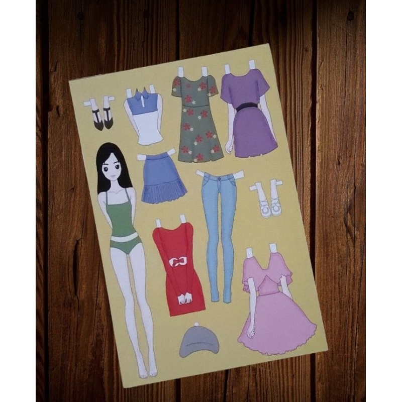 Jual KIYOWO BP BPAN//BEPEAN//MAINAN ORANG ORANGAN//PAPER DOLL//MAINAN ...