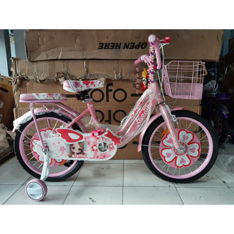 Jual Sepeda Anak Perempuan / MINI/ KIDS BIKE GENIO ARETHA / AMORE ...