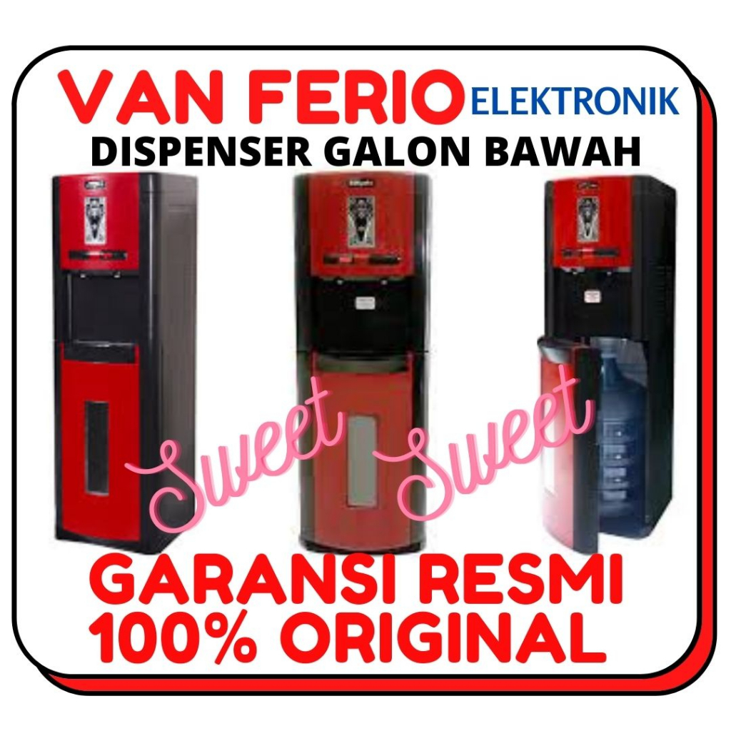 Jual Miyako WDP 200 Dispenser Galon Bawah WDP200H WDP200 GARANSI RESMI ...