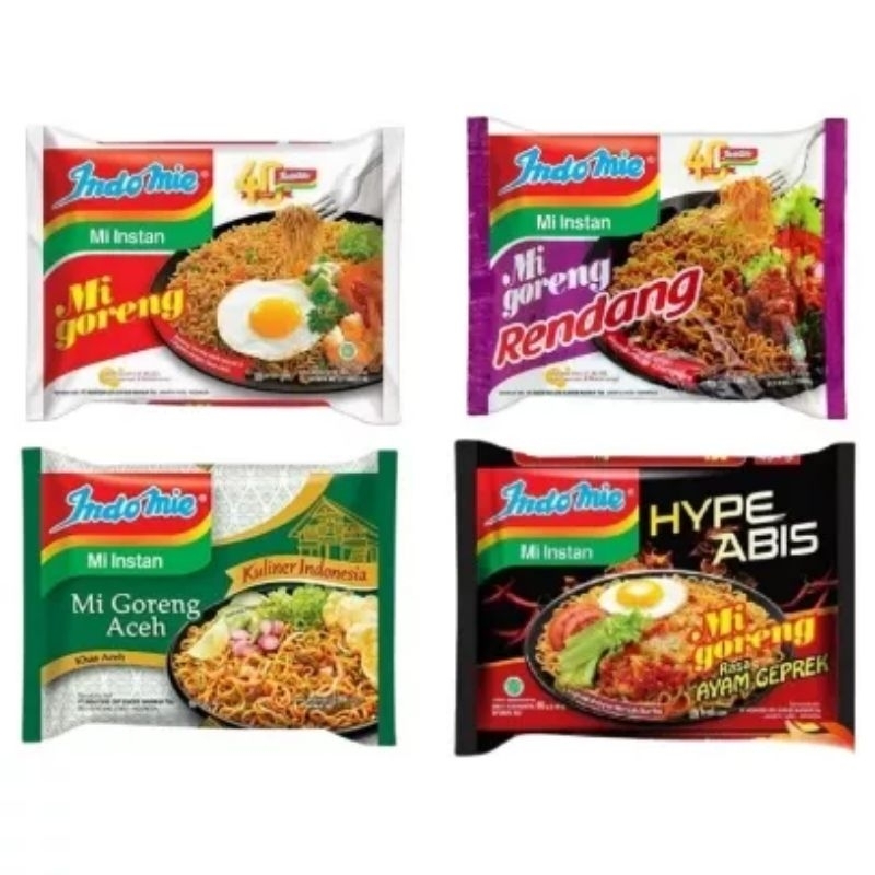Jual Mie Indomie goreng all Varian rasa | Shopee Indonesia
