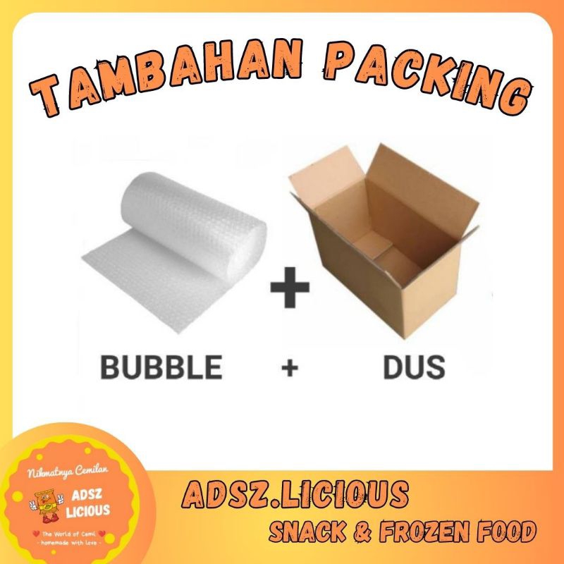 Jual ATC TAMBAHAN PACKING (Bubble Wrap + kardus) | Shopee Indonesia