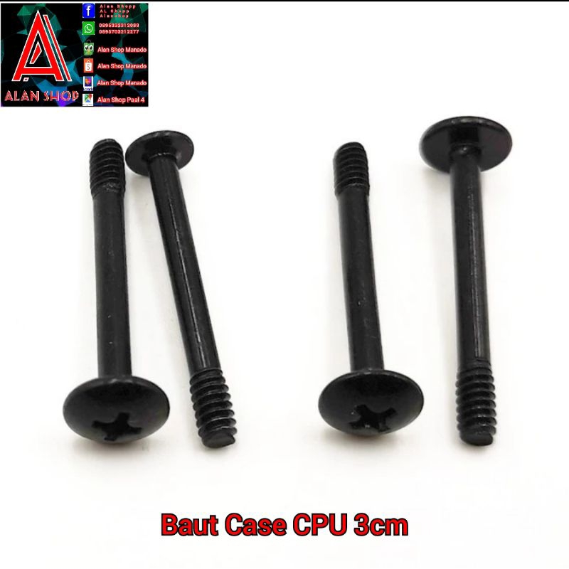 Jual BAUT FAN CASING CPU 3 CM | Shopee Indonesia