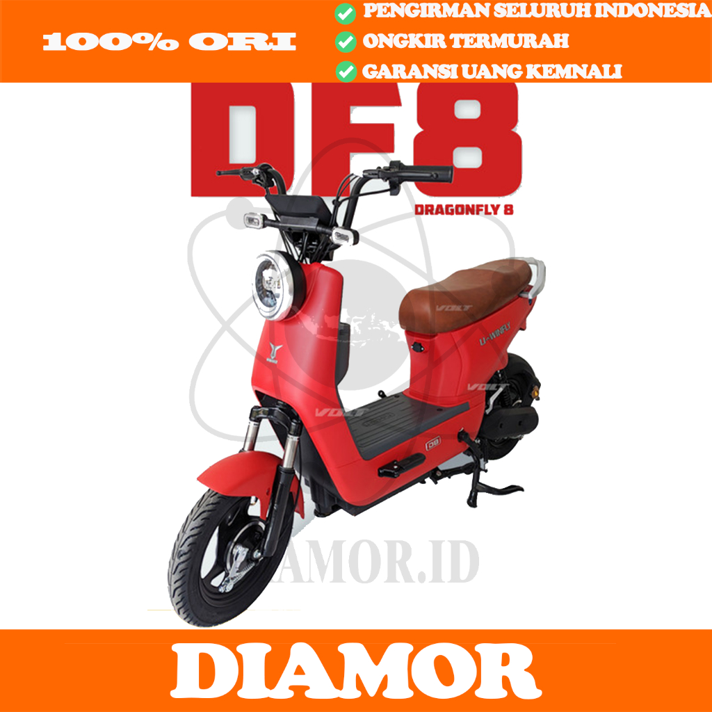 Jual Uwinfly Df 8 Sepeda Listrik Dragonfly Df8 Shopee Indonesia