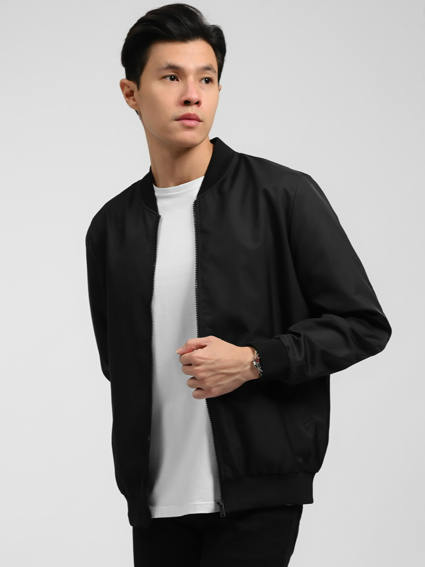 Jual Jaket Pria Bomber Taslan Waterproof Premium / Jacket Bomber Basic ...