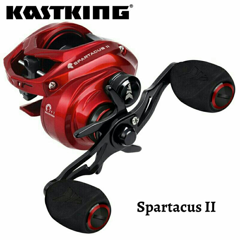 Jual Kastking Spartacus II Bait Casting Reel 7.2:1 Ratio | 7+1 ...