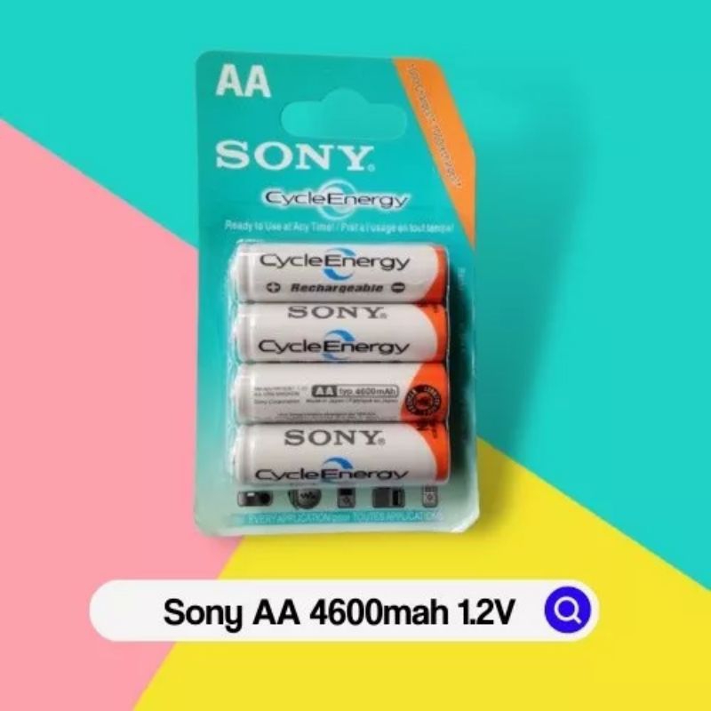 Jual Baterai cas sony AA 4600mAh, baterai cas sony AAA | Shopee Indonesia