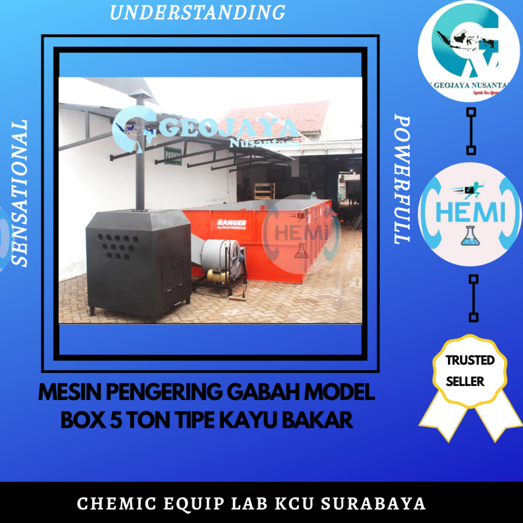Jual MESIN PENGERING GABAH MODEL BOX 5 TON TIPE KAYU BAKAR | Shopee ...