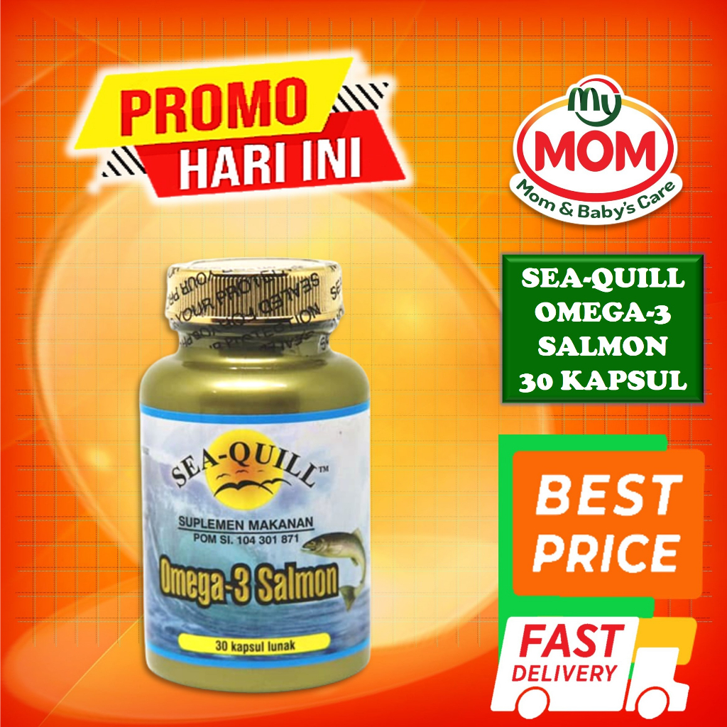 Jual Sea-Quill Omega 3 Salmon Isi 30S - Sea Quill - Seaquill Minyak ...