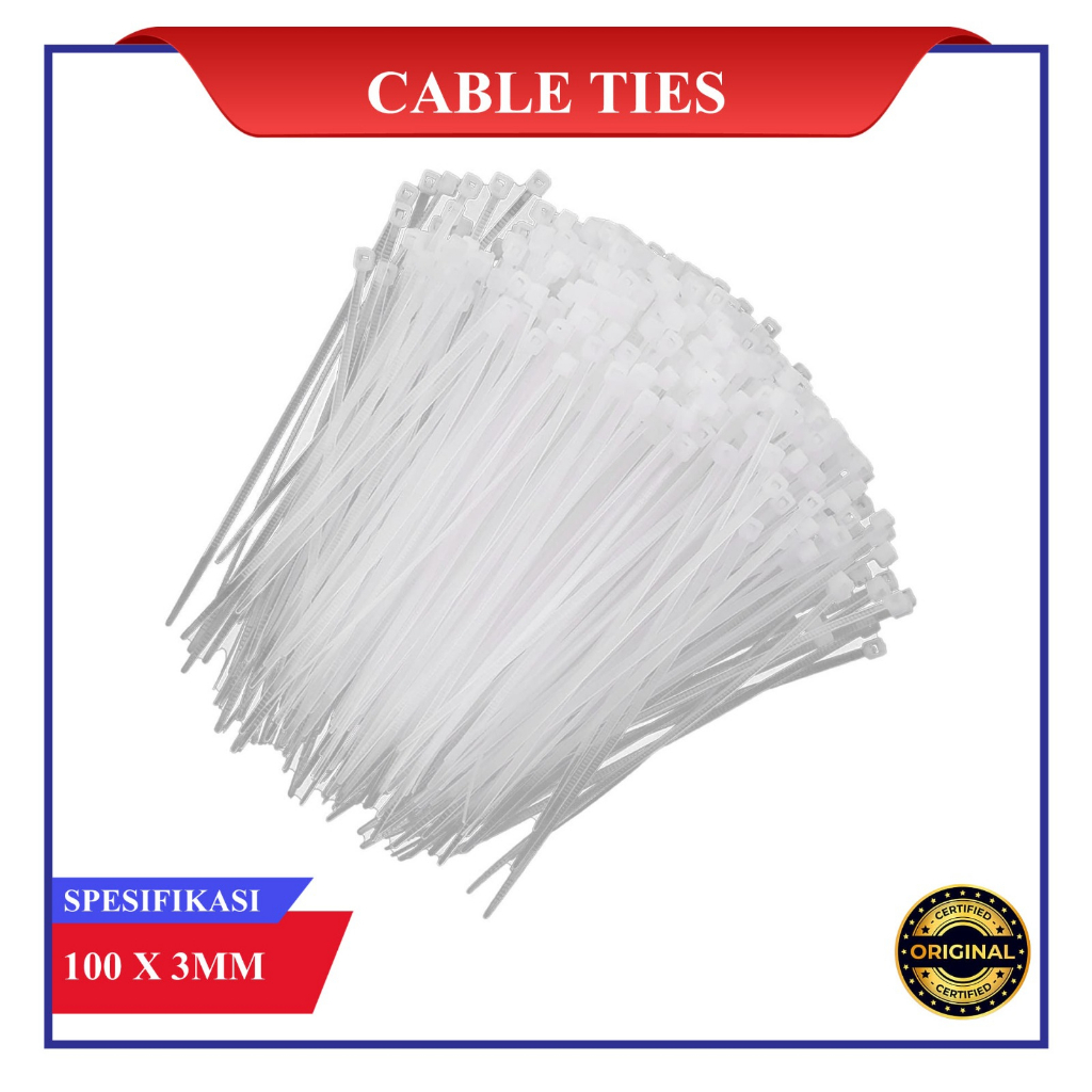 Jual Kabel Ties 3 X 100MM (@100 PCS) | Shopee Indonesia