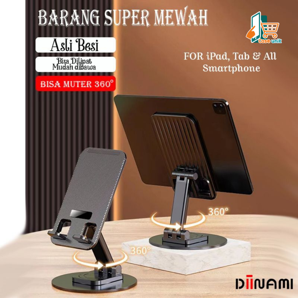 Jual DIINAMI HM-1 Holder HP BESI phone Holder stand hp Tab & iPad ...