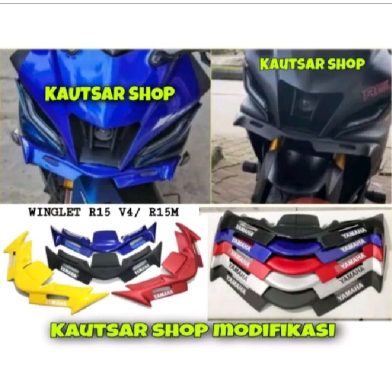 Jual BODY R15V4 WINGLET R15 V4 WINGLET R15M | Shopee Indonesia