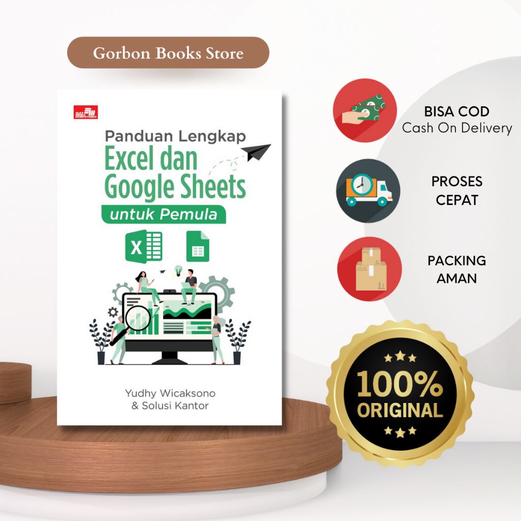Jual Panduan Lengkap Excel dan Google Sheets untuk Pemula (Yudhy Wicaksono & solusi Kantor ...
