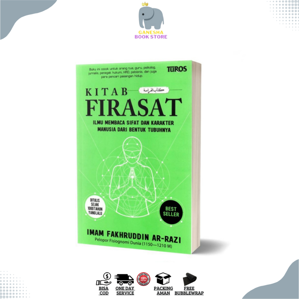 Jual Buku Kitab Firasat Panduan Ilmu Fisiognomi Ilmu Membaca Sifat Dan ...