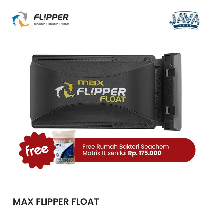 Jual Flipper Max Float 2in1 Magnetic Aquarium Glass Cleaner | Shopee ...