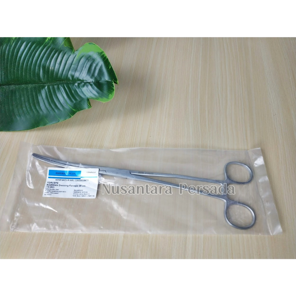 Jual BOZEMAN Uterine Dressing Forceps 26 cm Marwa | Shopee Indonesia