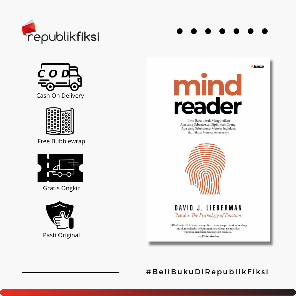 Jual Buku Mindreader - David J. Lieberman - Baca | Shopee Indonesia