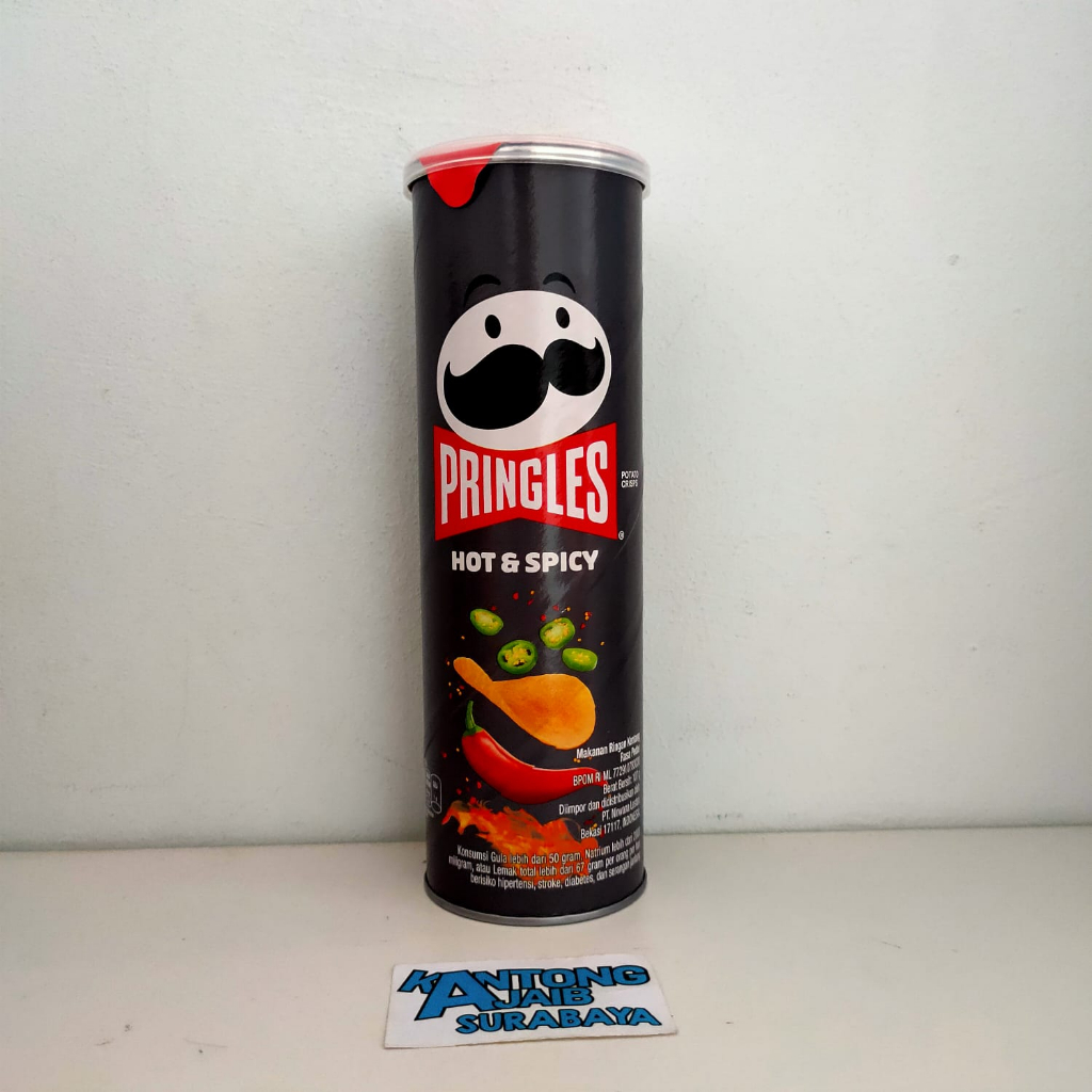 Jual Pringles Potato Crisps 107 gram Keripik Kentang | Shopee Indonesia