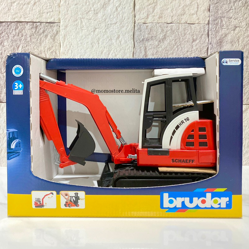 Jual Bruder Toys Schaeff HR16 Mini Excavator Original Store | Shopee ...