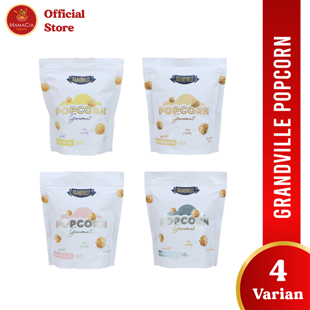 Jual Grandville Popcorn Gourmet Popcorn Snack Sehat Kids Bayi | Shopee ...