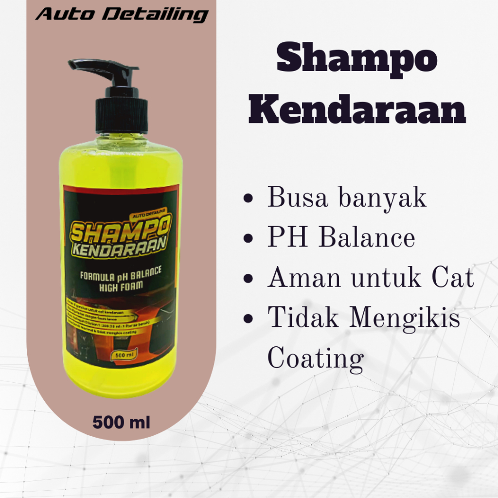 Jual Shampo Mobil / Shampo Motor / High Foam / 500 ml | Shopee Indonesia