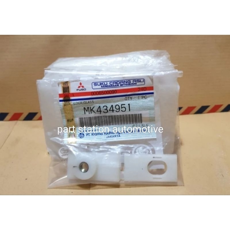 Jual GLASS HOLDER / REL KACA PINTU MITSUBISHI CANTER ORIGINAL MK434951 ...