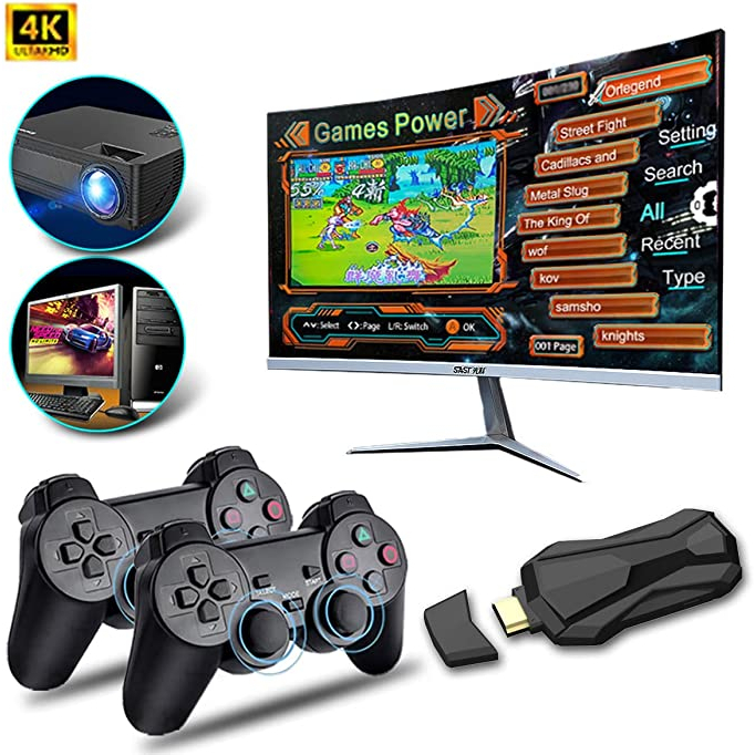 Jual video game stick 4K HD Game Stick Mini Console Box Retro TV Video ...