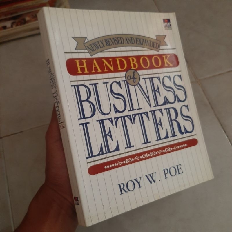 Jual Handbook Of Business Letter | Shopee Indonesia