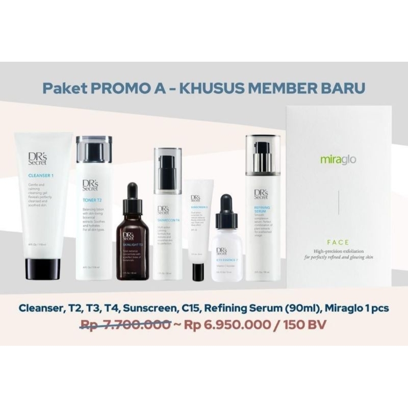 Jual (PROMO) DR's Secret Full Set A - DR's Secret Full Set B - DR's ...