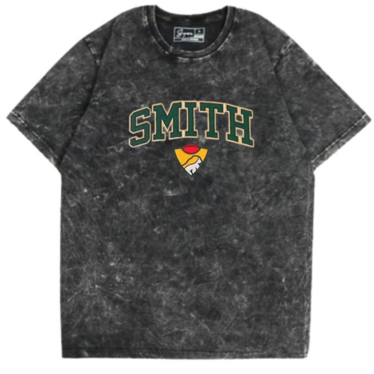 Jual Trabas.Co - Baju Kaos Pria Wanita Black Sandwash Smith Good ...