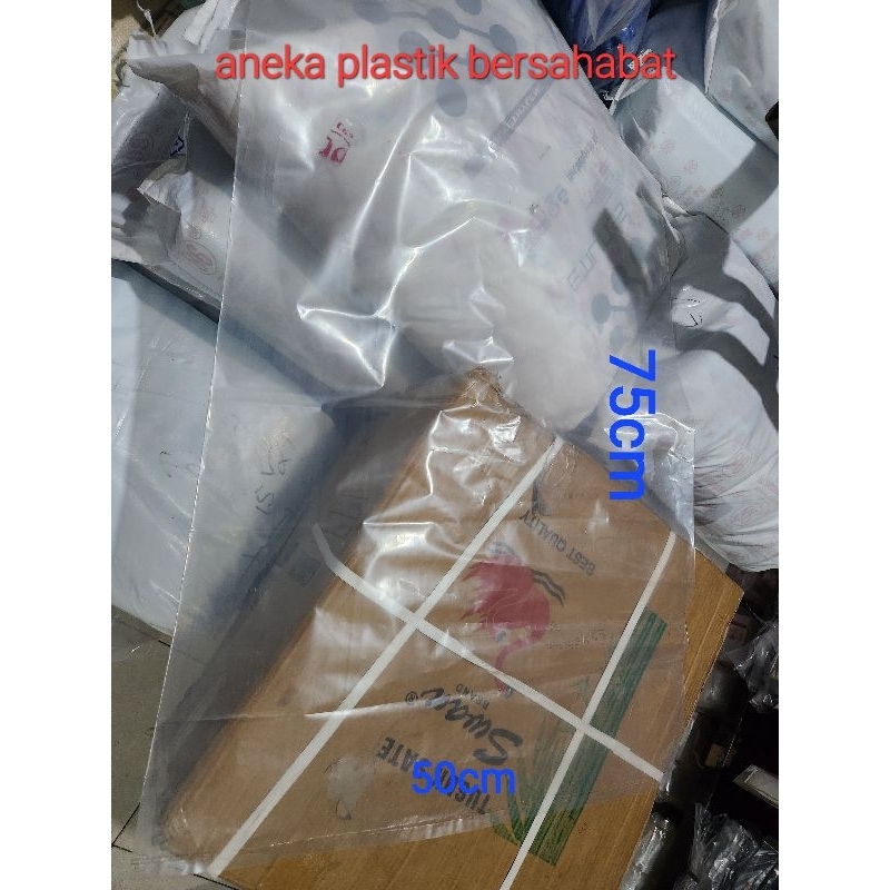 Jual Plastik PE 50x75 , 60x100, 80x120 , 100x120 , plastik ikan ...
