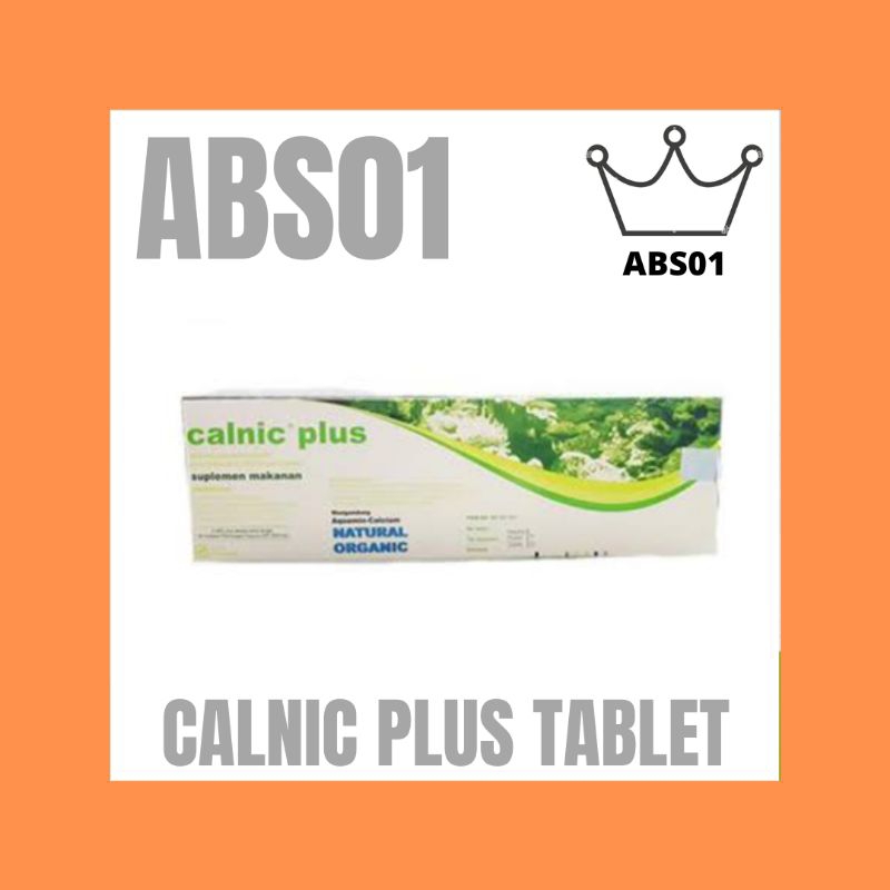 Jual CALNIC PLUS TABLET VITAMIN TULANG PER BOX | Shopee Indonesia