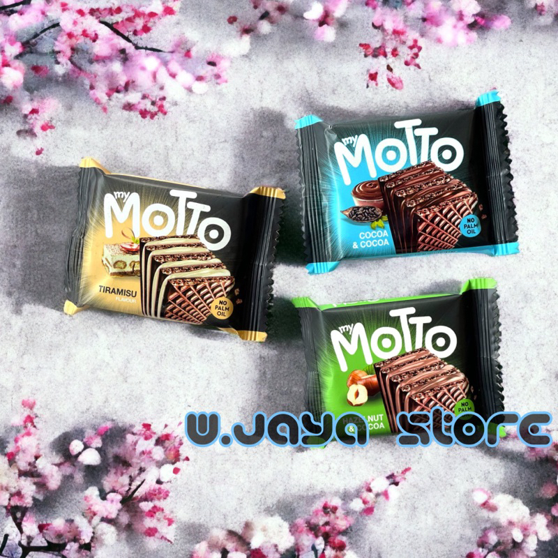 Jual My Motto Wafer Coklat / Hazelnut 34g | Shopee Indonesia