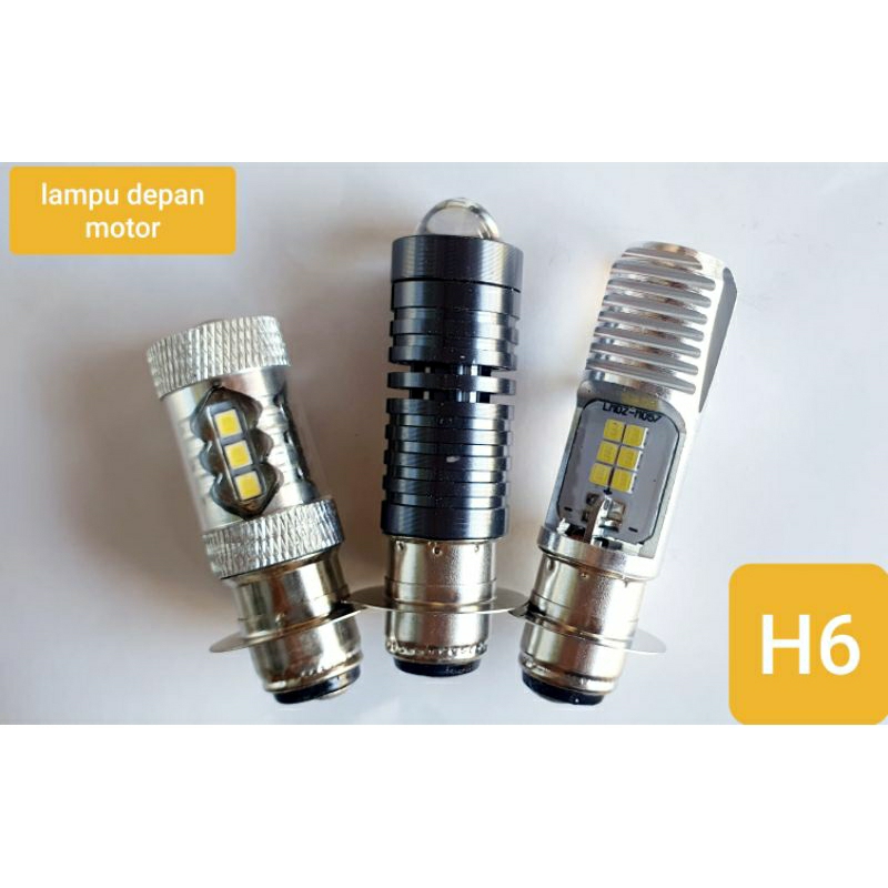 Jual Lampu depan motor H6 laser super terang | Shopee Indonesia