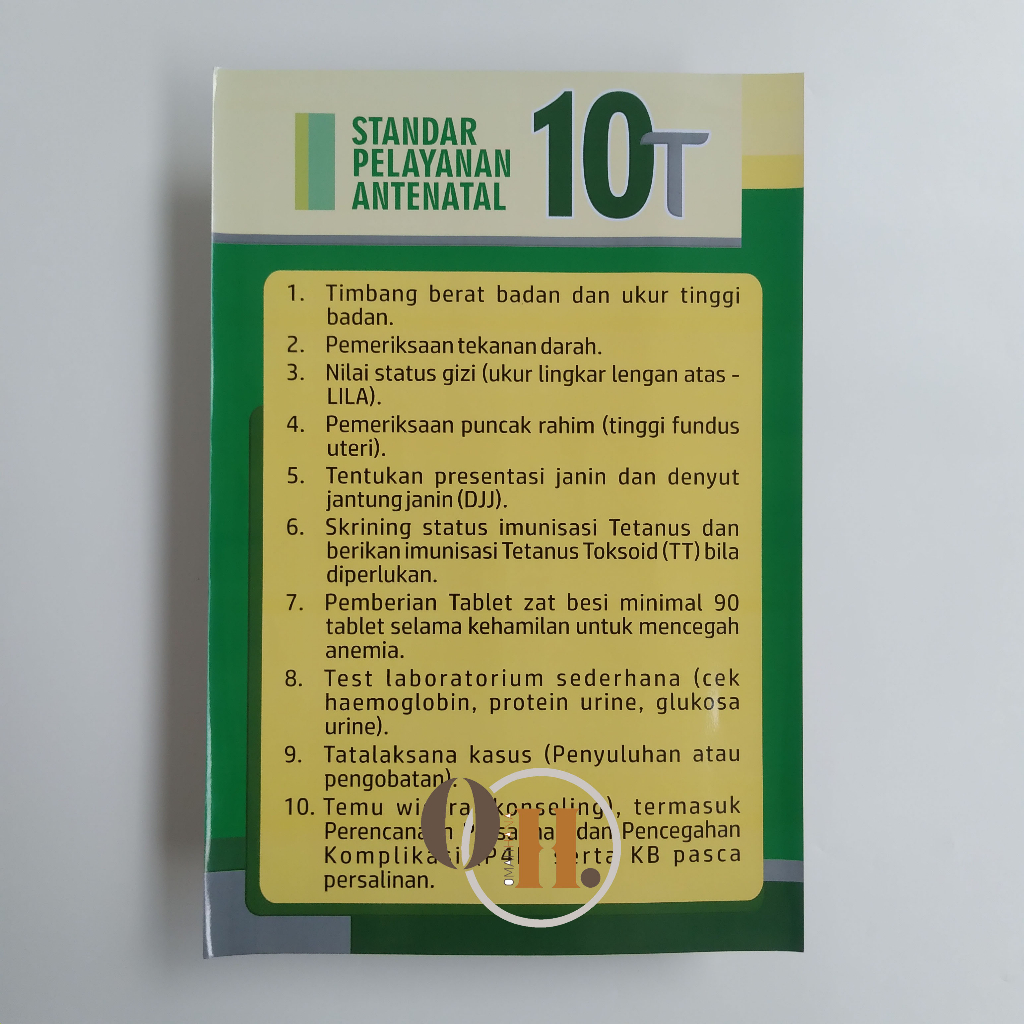 Jual Poster Pemeriksaan Antenatal 10 T - Poster kebidanan - Poster ... Jual Poster Pemeriksaan Antenatal 10 T - Poster kebidanan - Poster ...