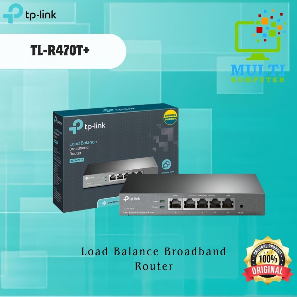 Jual TP-LINK Load Balance Broadband Router TL-R470T+ | Shopee Indonesia