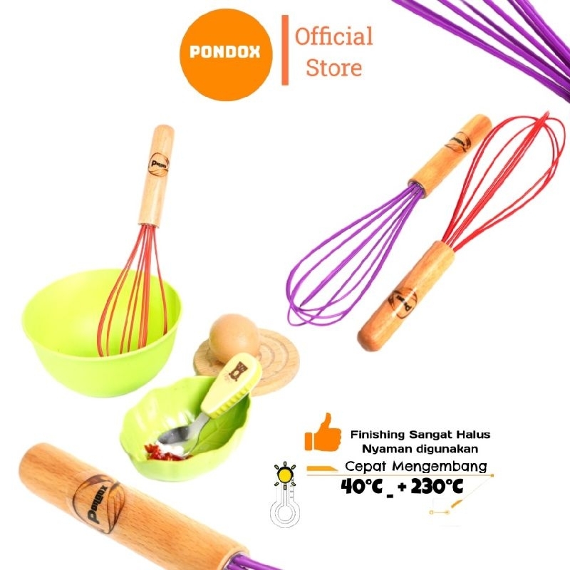 Jual Pondox Alat Kocok / Whisk Sily Pengocok Telur Kocokan Telur Whisk ...
