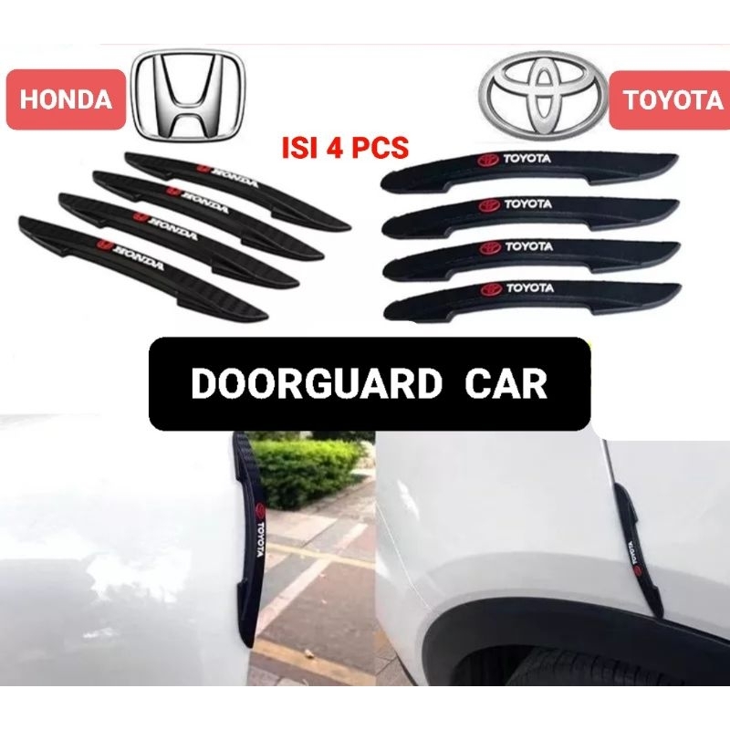 Jual Door Guard Pelindung Baret Pintu Mobil Isi 4 PCS - Doorguard ...
