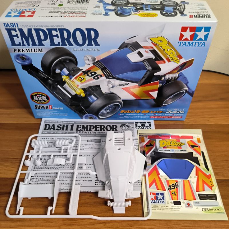 Jual Tamiya 18069 Body Dash 1 Emperor Premium + Decal + Box | Shopee ...