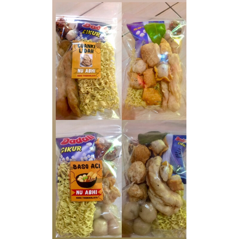 Jual Baso aci / Cuanki Lidah Nu abhi kemasan Pouch 12 | Shopee Indonesia