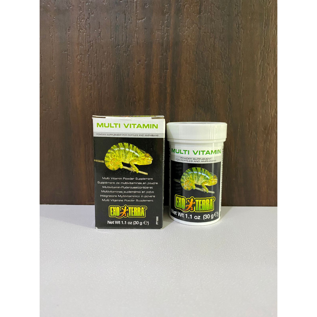 Jual Exoterra Multivitamin Reptile Sulcata Tortoise Ular Amphibi Kadal ...