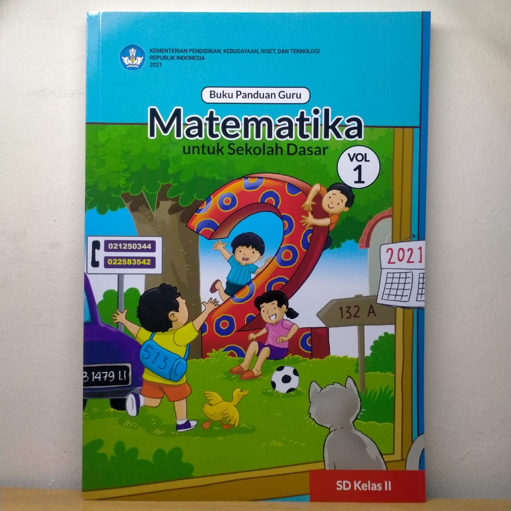 Jual Buku Guru MATEMATIKA Vol1 Kelas 2 SD Kurikulum Merdeka Kemendikbudristek | Shopee Indonesia