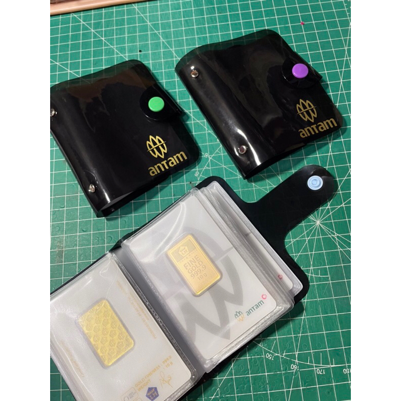 Jual Album Logam Mulia Emas Dompet Penyimpanan Perhiasan Card Atm ...