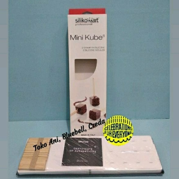 Jual Silikomart Silicone Mold Mini Stick Kubo / Kube , 2x2cm H 2cm ...